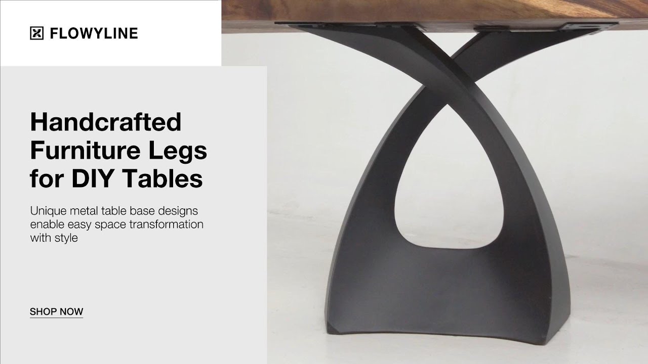 Handcrafted Furniture Legs for DIY Woodworking Tables - YouTube