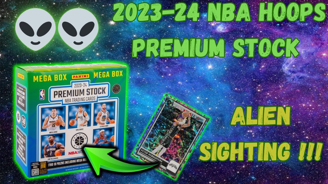 👽 Sighting !! 2023-24 NBA hoops premium stock Mega box 🔥🔥 - YouTube