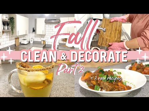 CLEAN WITH ME | CLEAN AND DECORATE | CLEANING MOTIVATION |#homemaking #cleanwithme