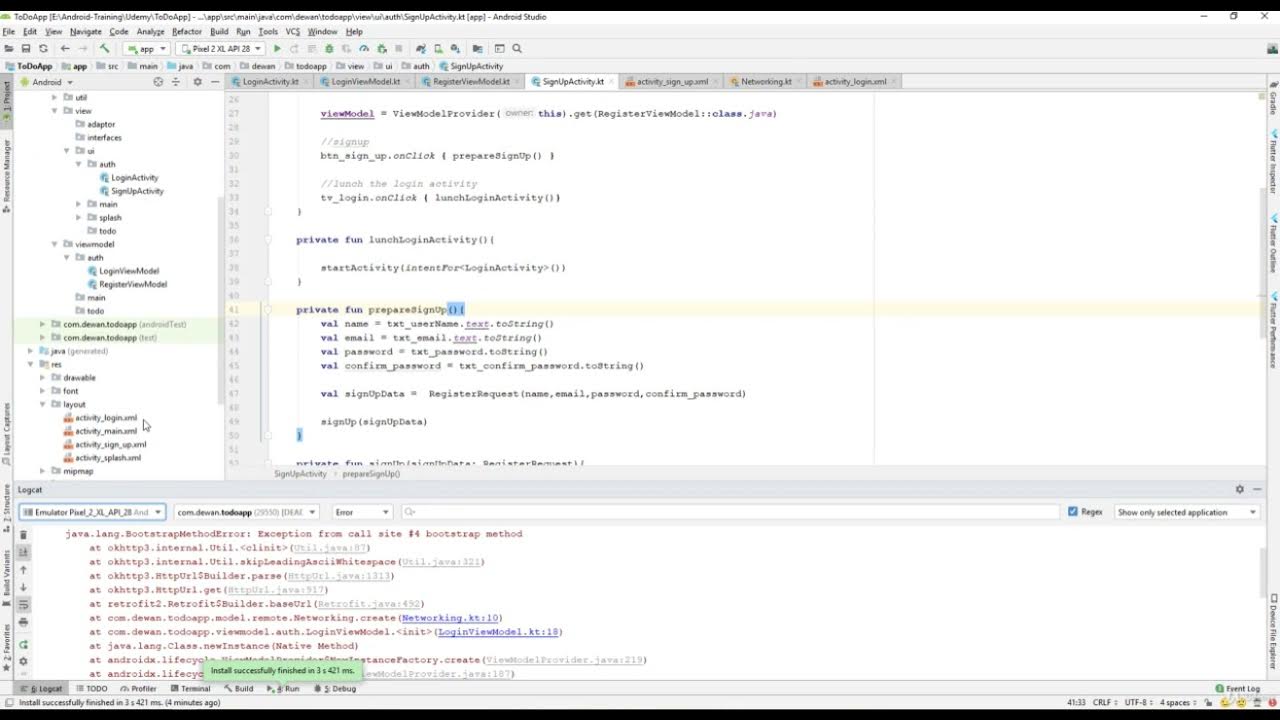 146 Fix Retrofit error - YouTube