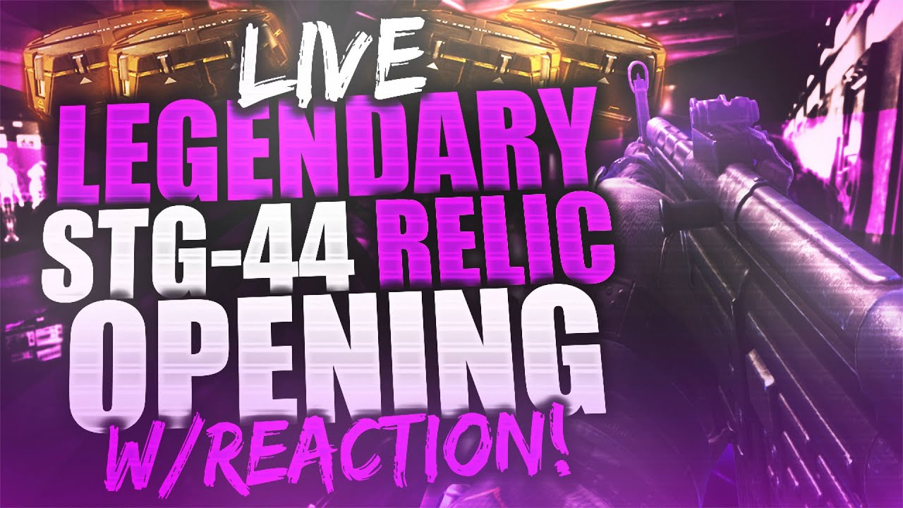 COD AW: *LIVE* "LEGENDARY STG-44 (RELIC) IN A SINGLE SUPPLY DROP ...