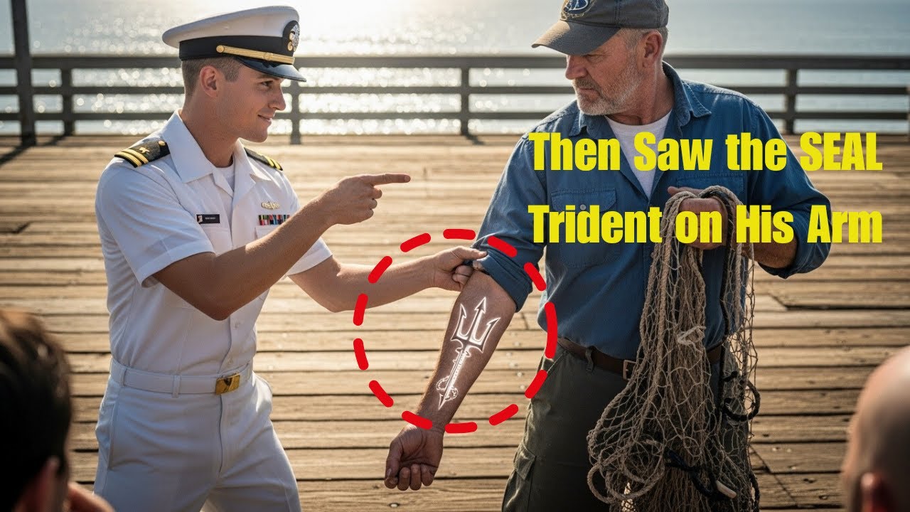 Navy Officer Laughed at the Fisherman — Until He Saw the SEAL Trident ...