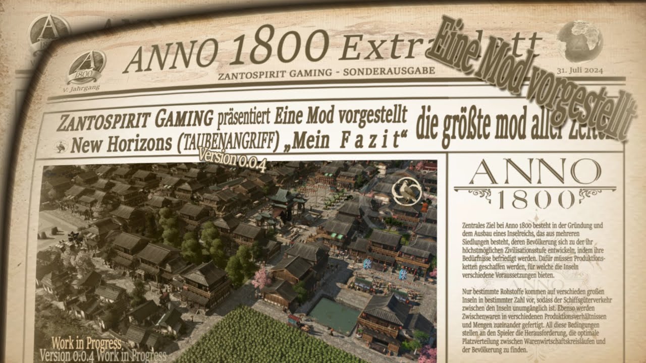 Die größte Mod aller Zeiten vorgestellt, New Horizons ...