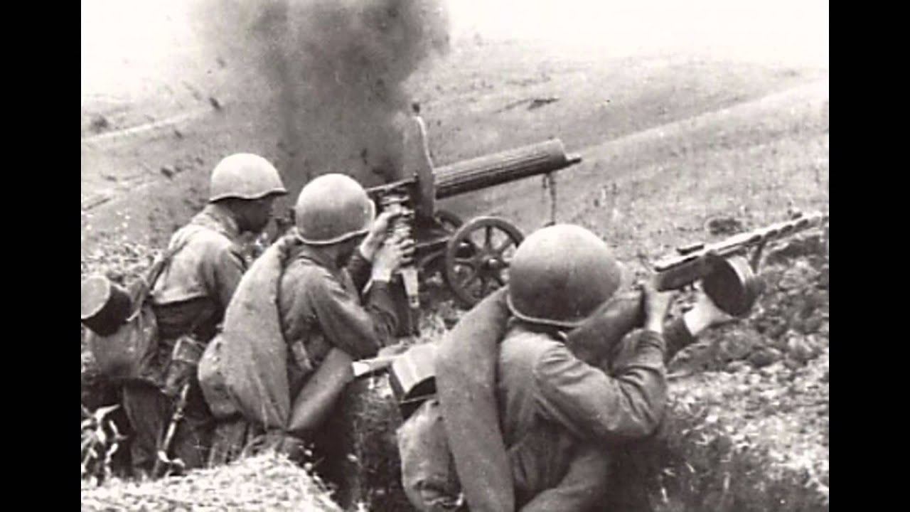 WW2 Russian maxim gun M1910 - WW2 Rusia Ametralladora Maxim M1910 - YouTube