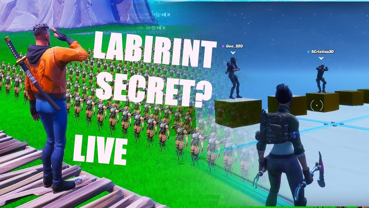 Vinerea cu PRIETENII! - Fortnite Romania *labirint, karaoke, Simon ...