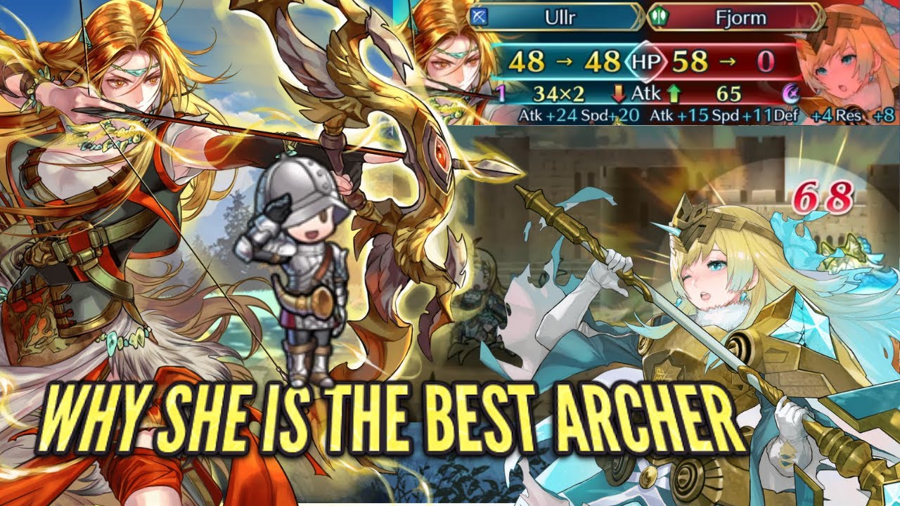 FEH : AR-O - Ullr with Hexblade Gatekeeper Obliterate A!Fjorm - YouTube