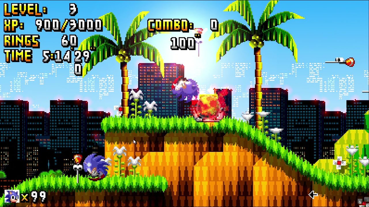 Sonic USB online 2022 - 2 players online test - YouTube