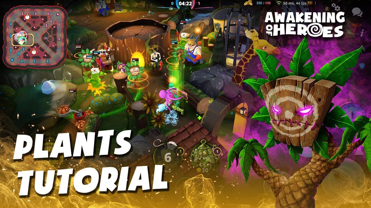 Plants Tutorial | Awakening of Heroes - YouTube