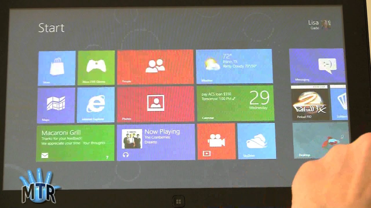 Windows 8 Consumer Preview Walkthrough and Review - YouTube