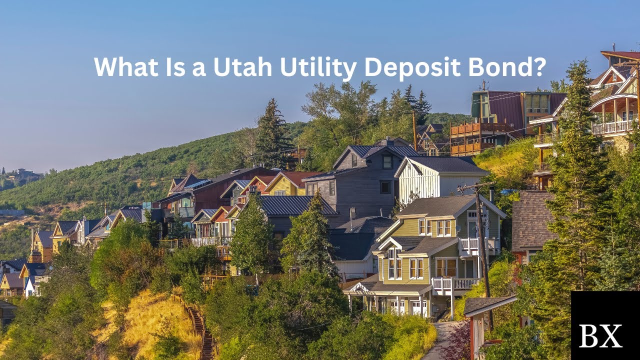 What Is a Utah Utility Deposit Bond? - YouTube