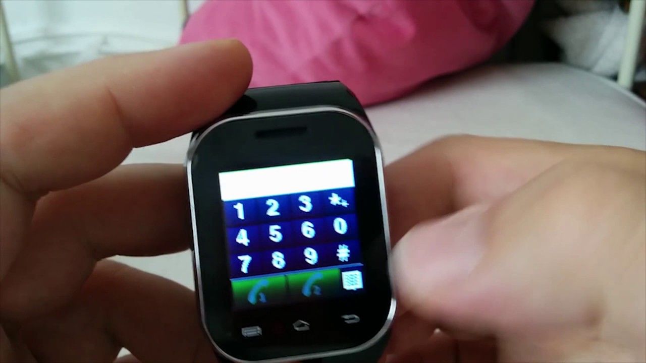 Ken Xin Da W1 Mobile Phone Watch - YouTube
