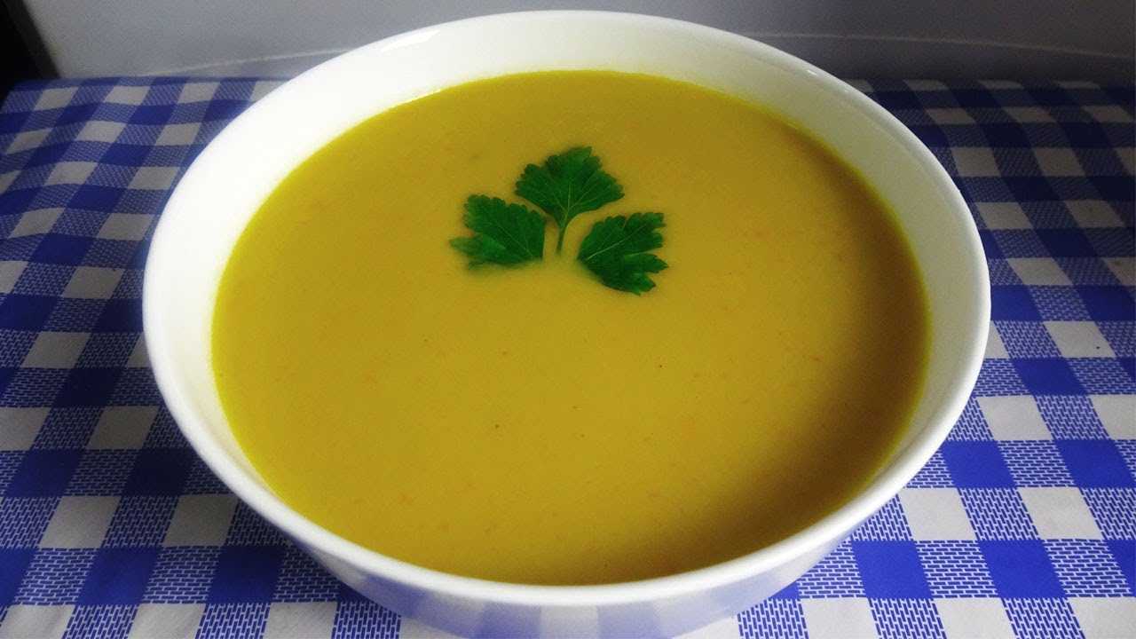 PURÉ O CREMA DE CALABAZA | RECETA FÁCIL - YouTube