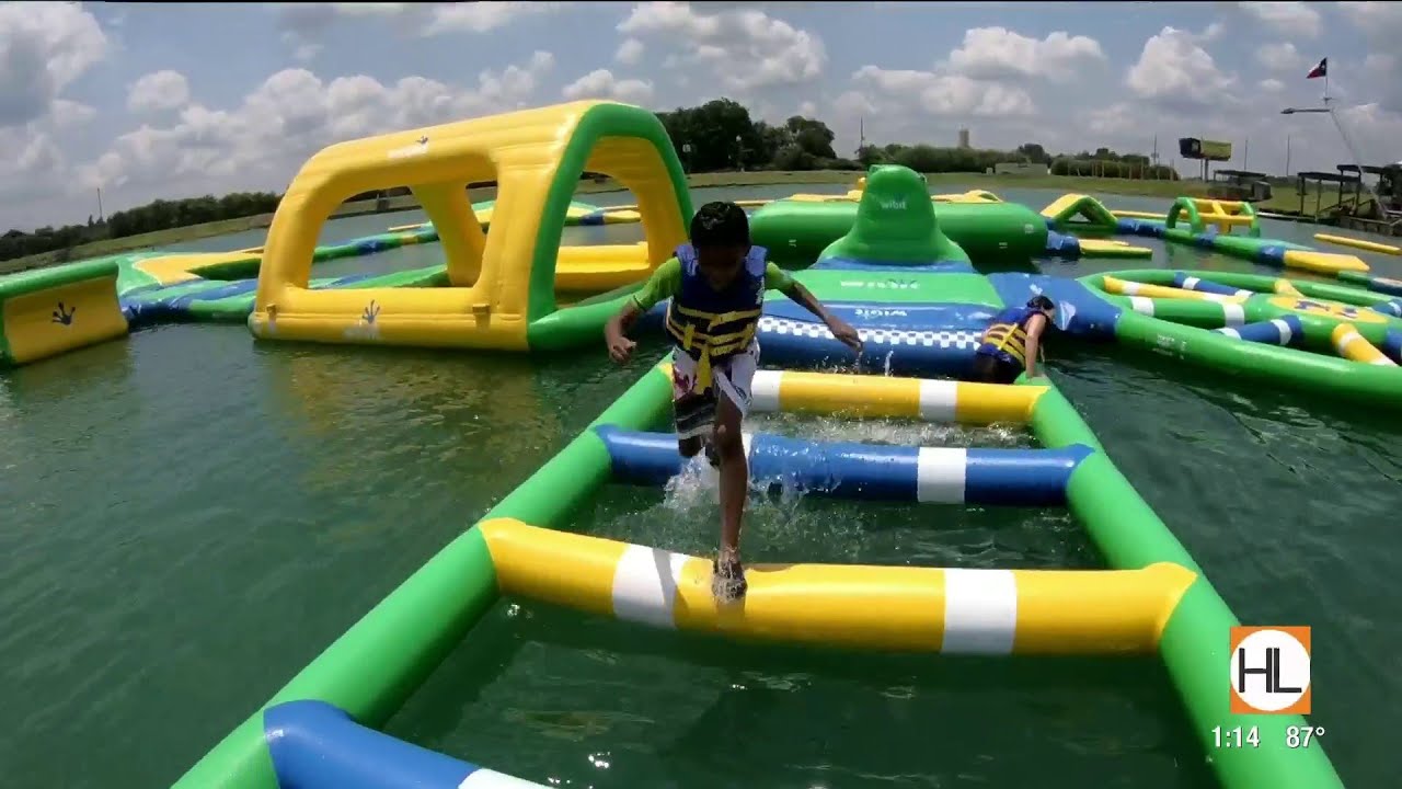 The largest inflatable obstacle course in Texas is right outside of ...