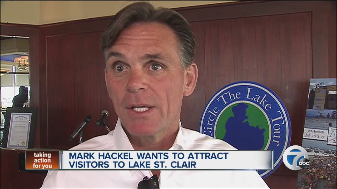 Mark Hackel wants to attract visitors to Lake St. Clair - YouTube
