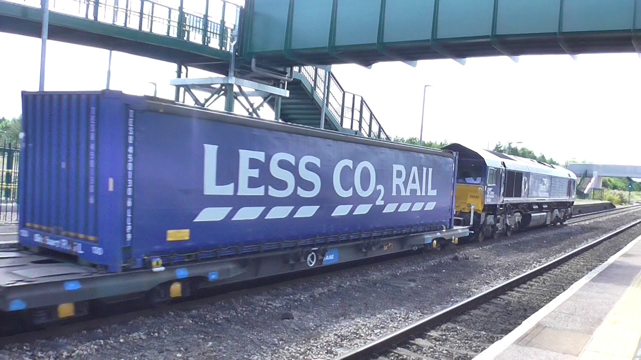 DRS Class 66 no: 66432 @ STJ {4V44} 08/08/2018. - YouTube