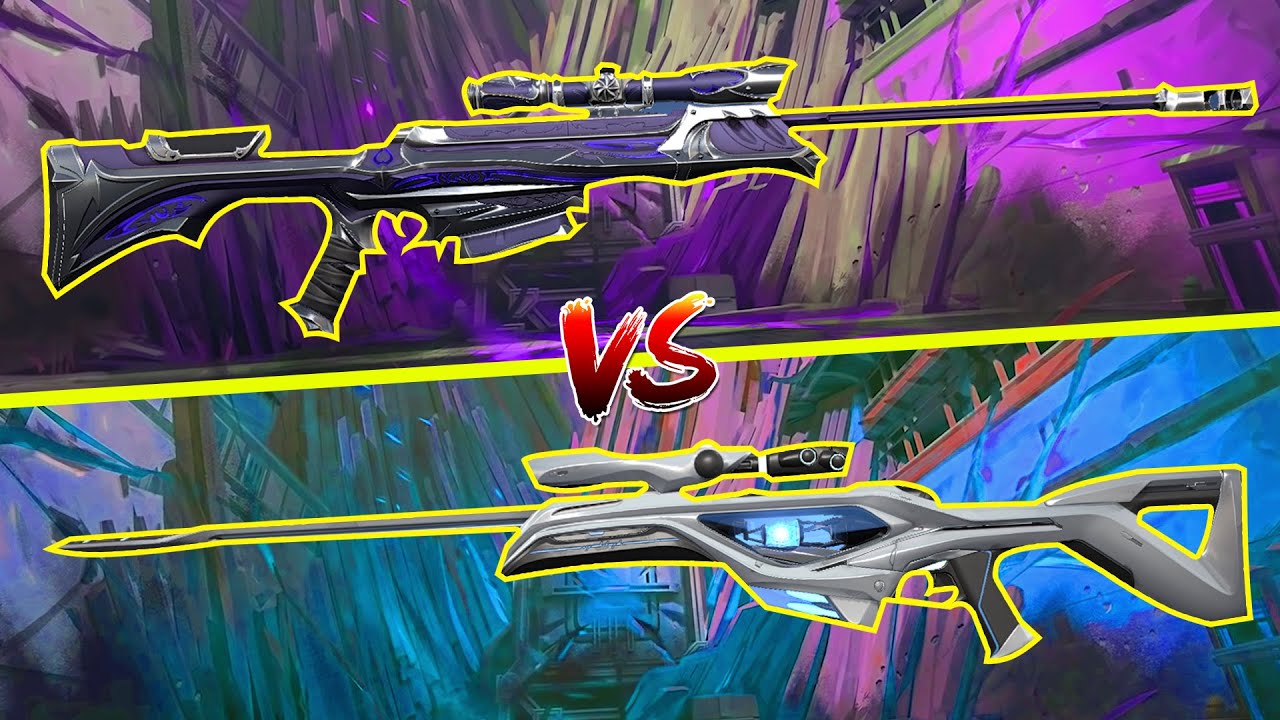 REAVER OPERATOR VS ION OPERATOR - VALORANT OPERATOR SKINS - YouTube