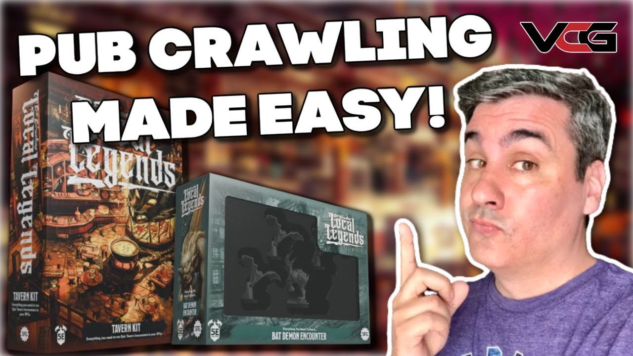 Epic Encounters: Local Legends Tavern Kit and Bat Demon Encounter Look ...