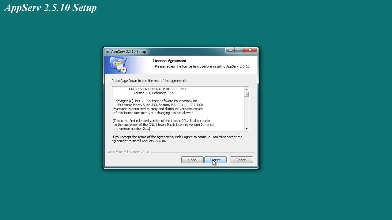 como instalar appserv en windows 7 - YouTube