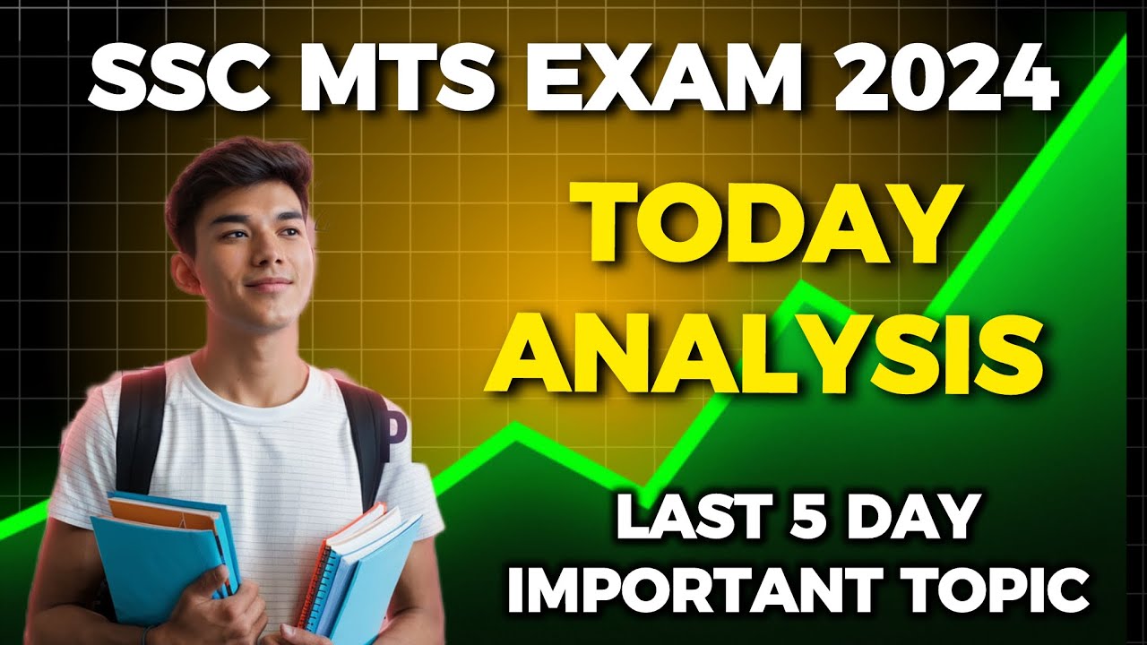 Ssc mts analysis 2024 | mts today exam analysis | - YouTube
