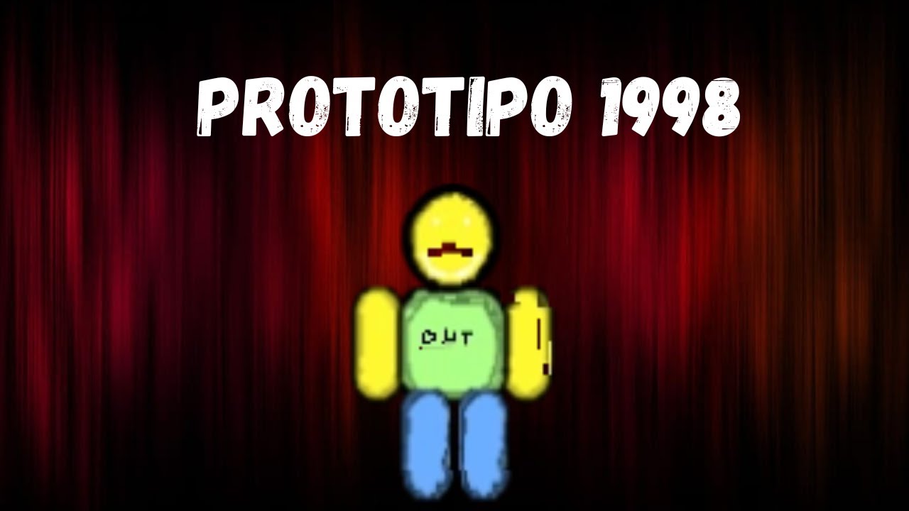 el extraño y oscuro primer prototipo de roblox - YouTube