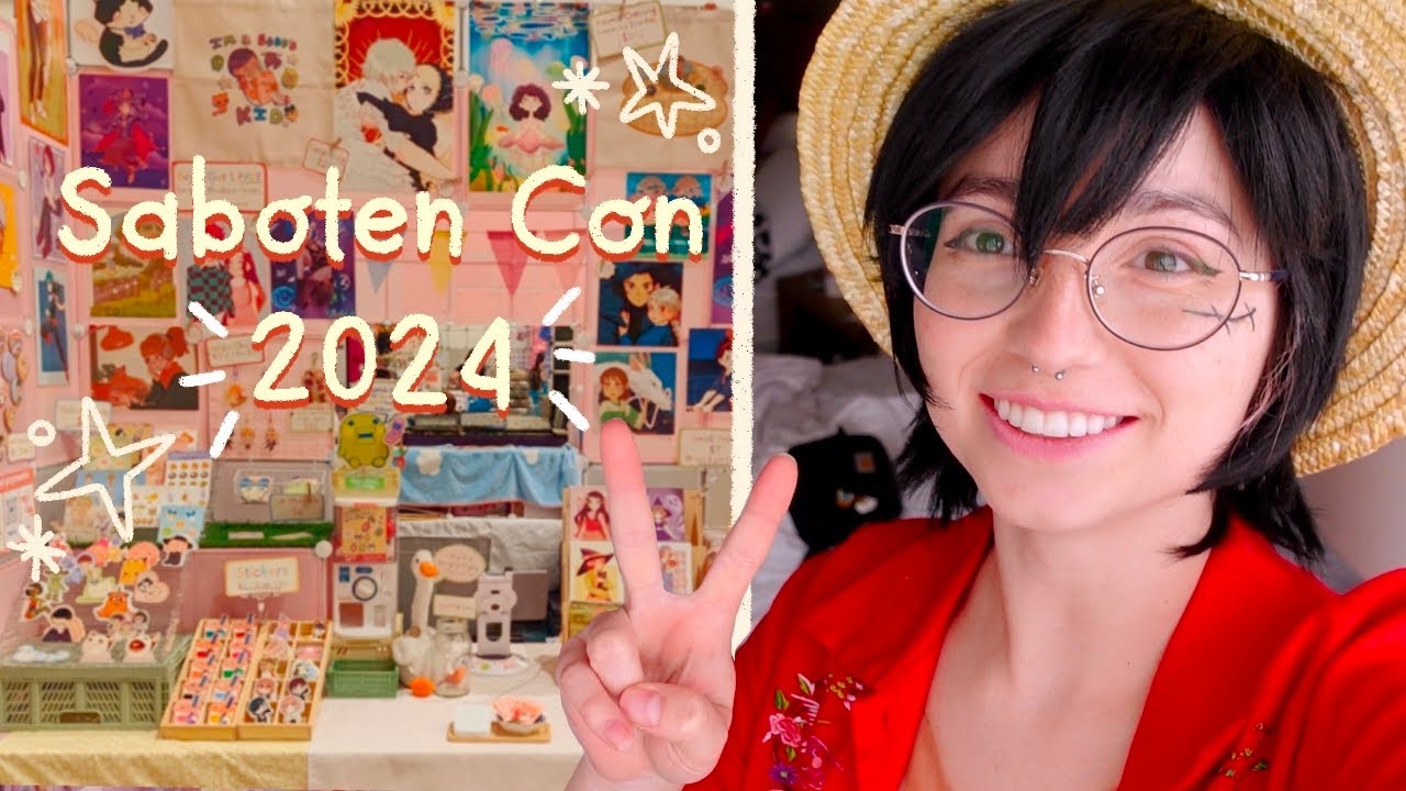 Artist Alley Vlog BIG $$$ Spent at Saboten Con 2024 - YouTube