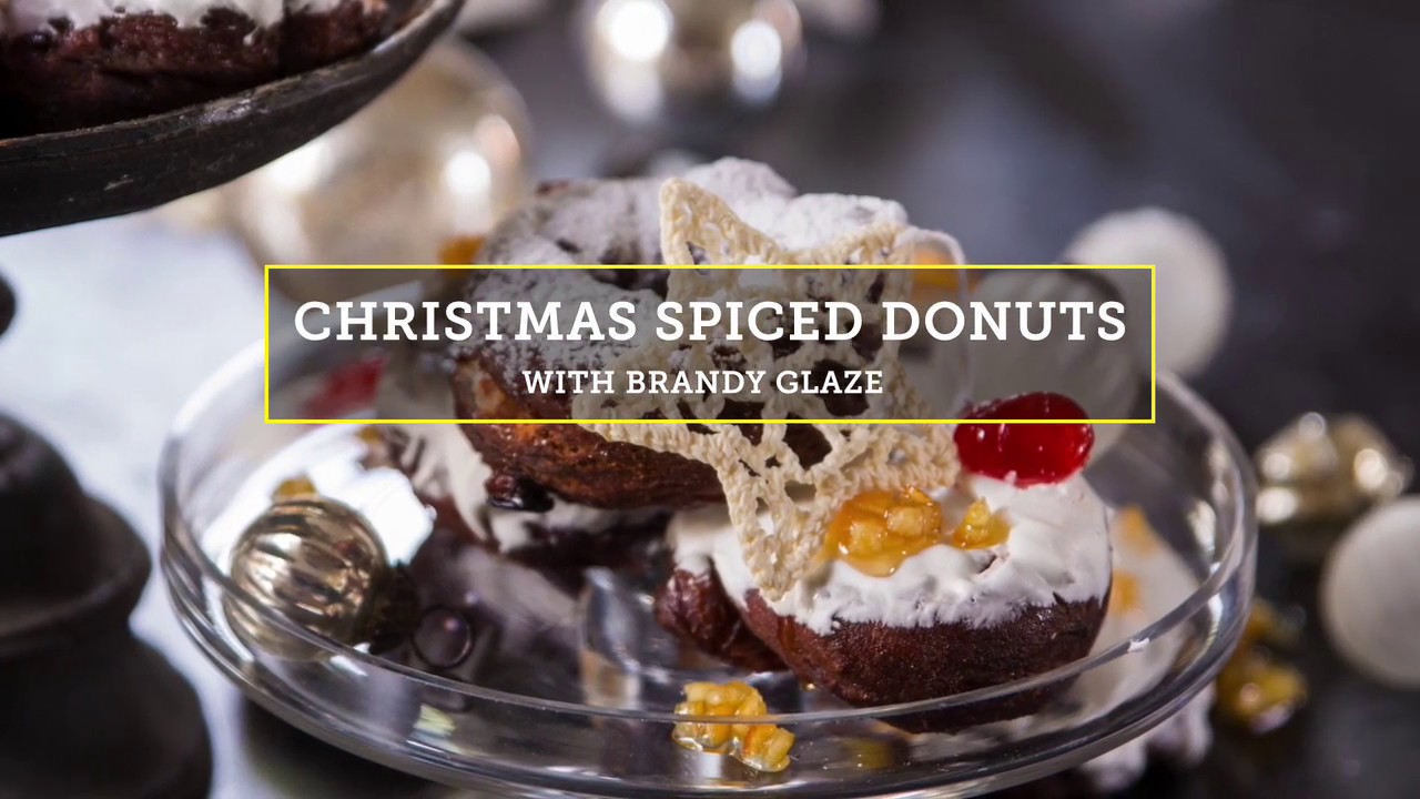 Spiced Donut with Brandy Icing - YouTube