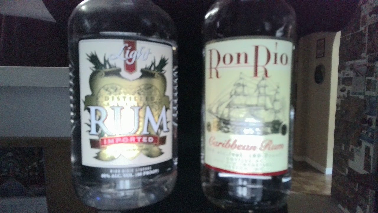 W-D Liquors Light Rum vs. Ron Rio Silver - YouTube