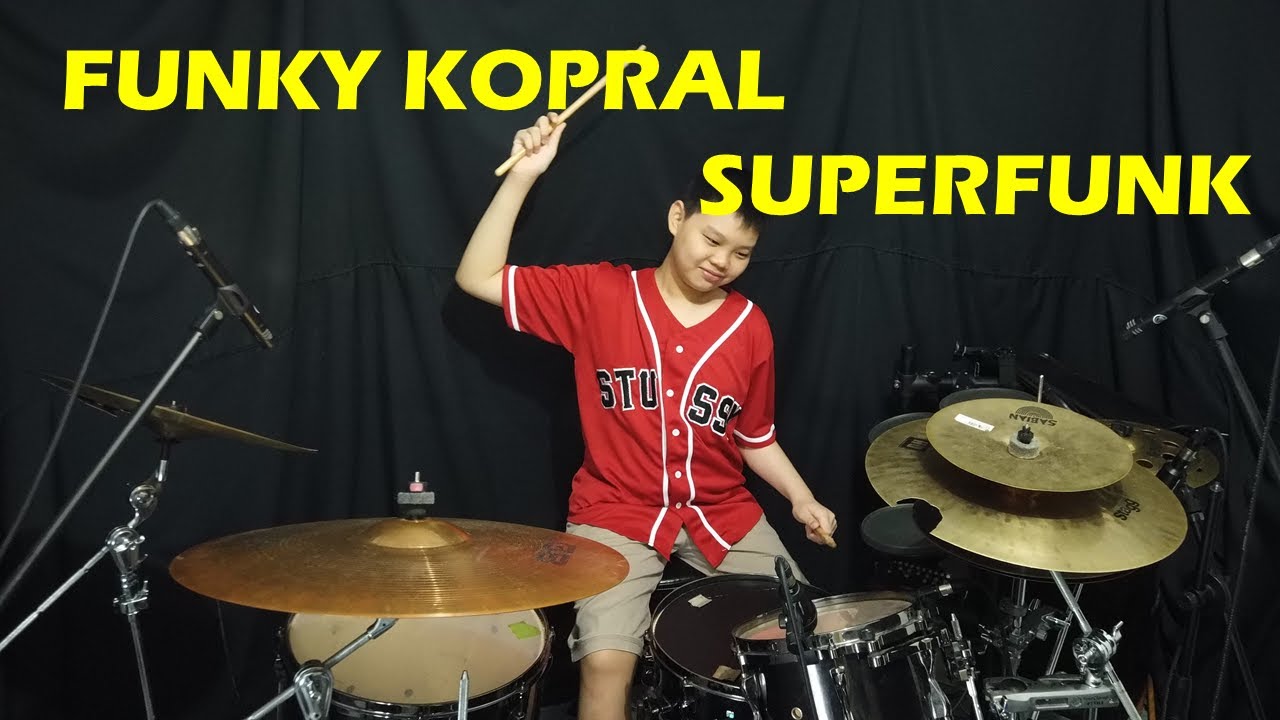 Superfunk - Funky Kopral [Drum Cover] - YouTube