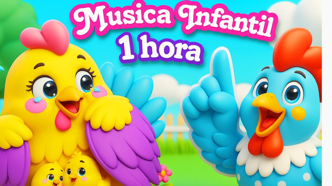 Uma hora de musiquinha - Musica para criança, Desenho animado infantil ...