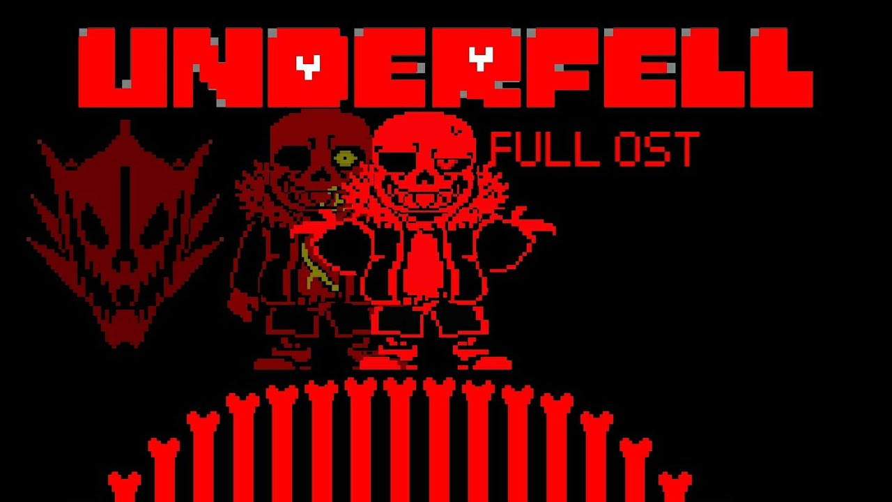 [Underfell] - Sans FULL OST - animated soundtrack video - YouTube