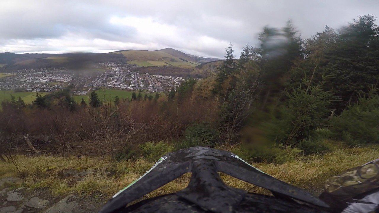 Innerleithen Mtb Red route - YouTube