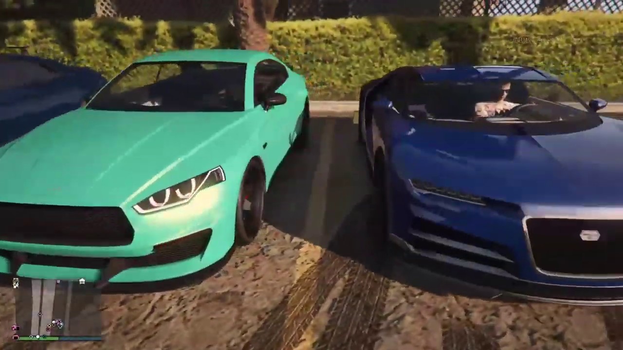 Gta car meet flush family - YouTube