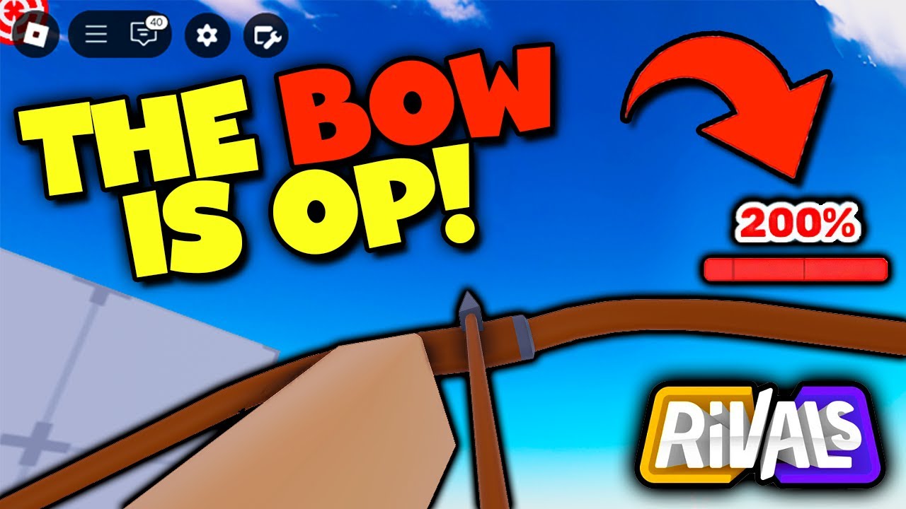 Why You Need To START Using The BOW Right NOW In Roblox RIVALS! - YouTube