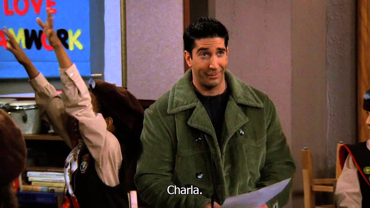 Ross ''scrud'' S03E10 - YouTube