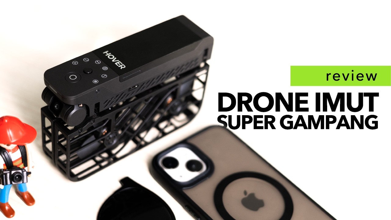 Review Drone Paling Gampang Sedunia - Hover Air X1 indonesia - YouTube