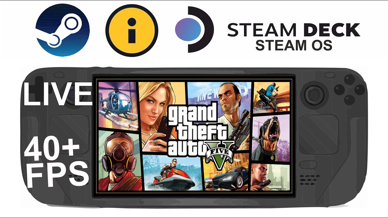 GTA 5 Story on Steam Deck/OS in 800p 40+Fps (Live) - YouTube