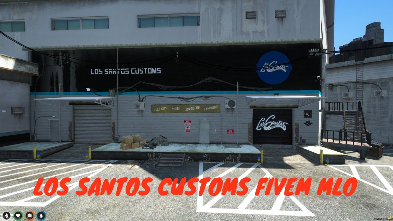 Los santos customs fivem mlo | Fivem Mods | Interior & map for Roleplay ...
