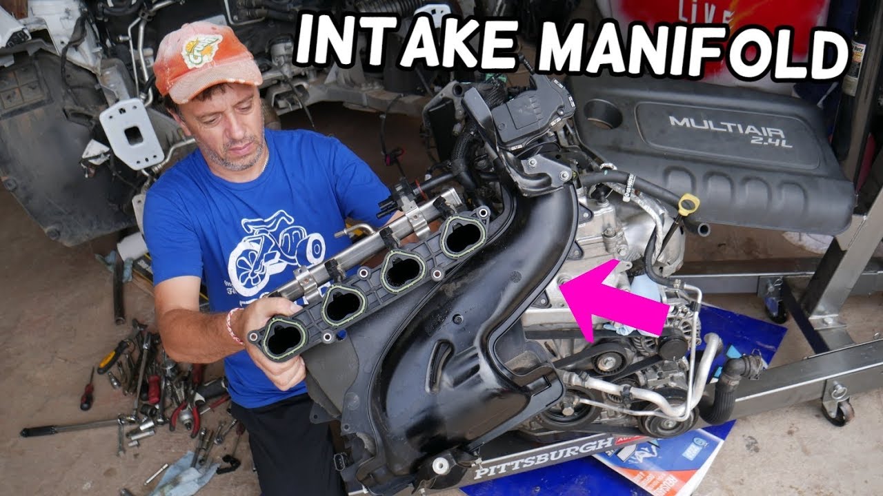 INTAKE MANIFOLD REMOVAL REPLACEMENT 2.4 CHRYSLER 200, RAM PROMASTER ...