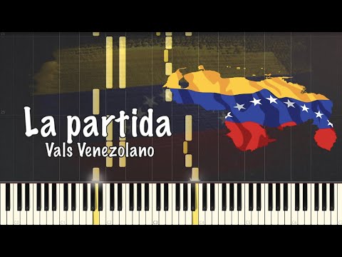 Vals Venezolano『La Partida』Piano Tutorial - YouTube