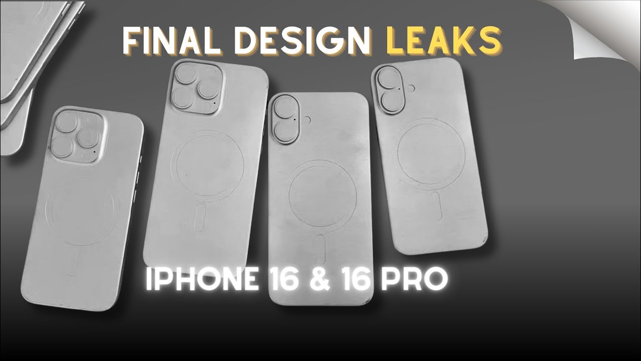 iPhone 16 Pro Final Design LEAKED! First Look EVERYTHING YOU NEED TO ...