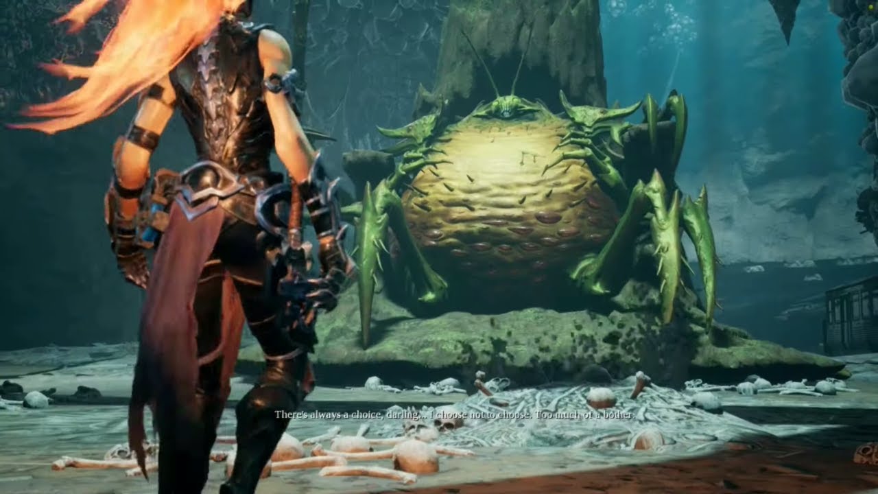 Sloth all dialogue cutscenes Darksiders III - YouTube