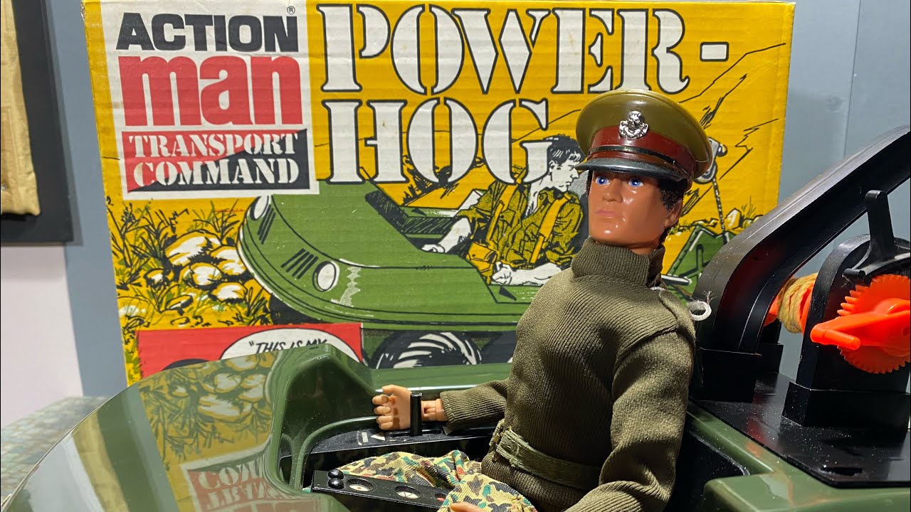 Action Man Power Hog.. Palitoy 1977.. 👍😎👍 - YouTube