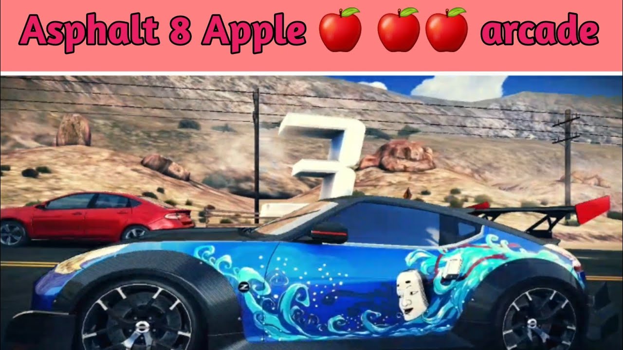 Asphalt 8 Apple arcade/Asphalt game on original Road ...