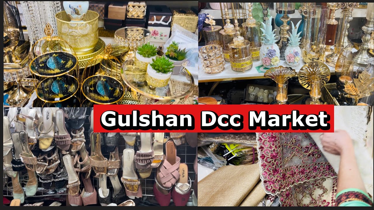 Gulshan Dcc market টে পাইকারি দামে যাবতীয় সব কিছু 😍সাথে Home Recor ...