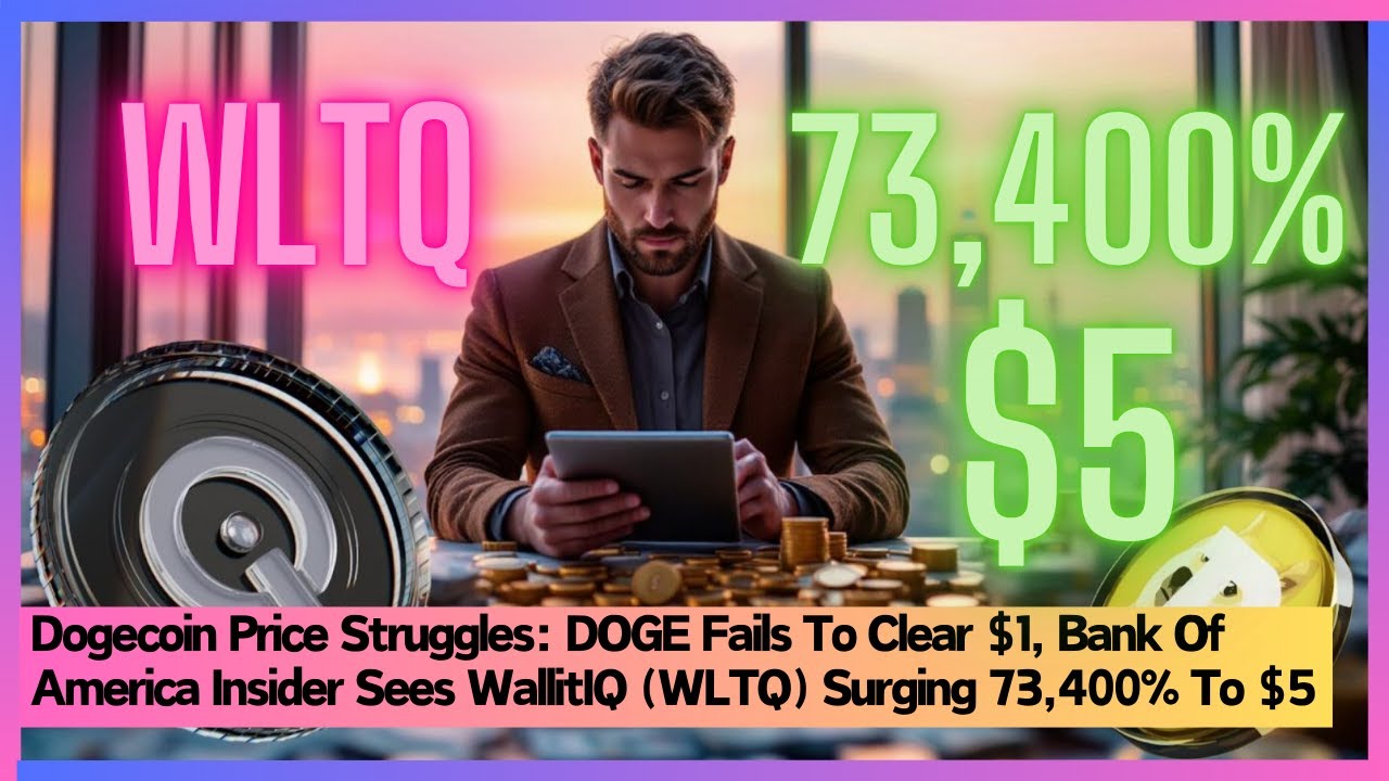 DOGE Fails To Clear $1, Bank Of America Insider Sees WallitIQ (WLTQ ...