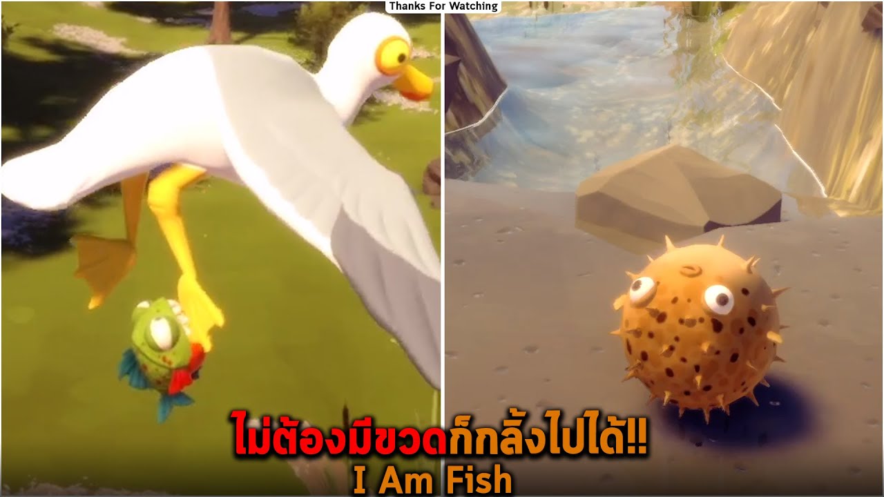 ไม่ต้องมีขวดก็กลิ้งไปได้ I Am Fish - YouTube