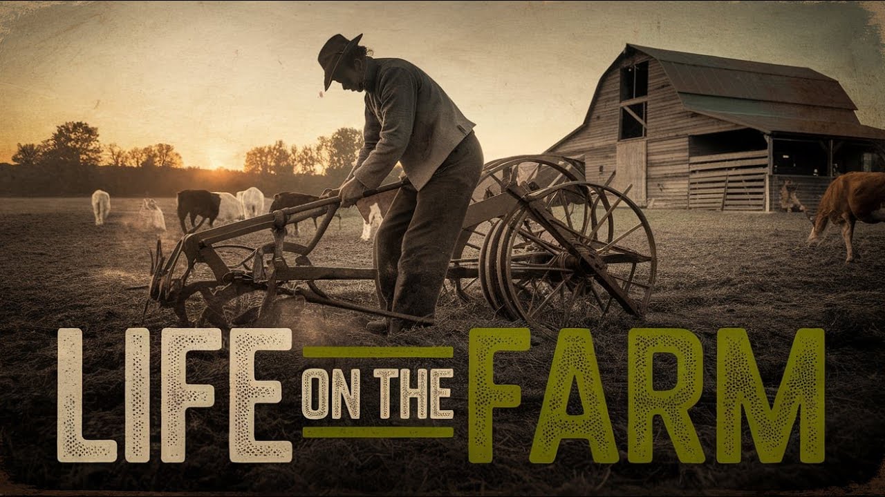 The Lifestyle of a Farmer in the 1800s - YouTube