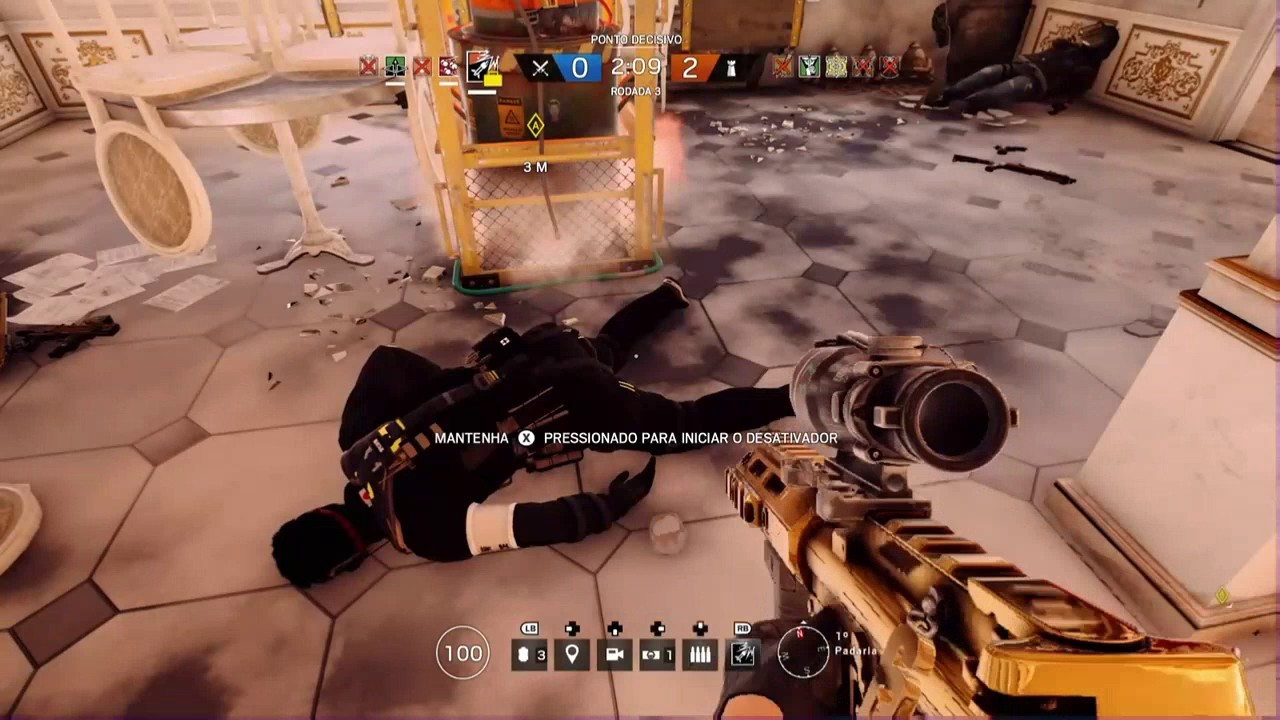 Tom Clancy Rainbow Six Siege Kill #1 - YouTube