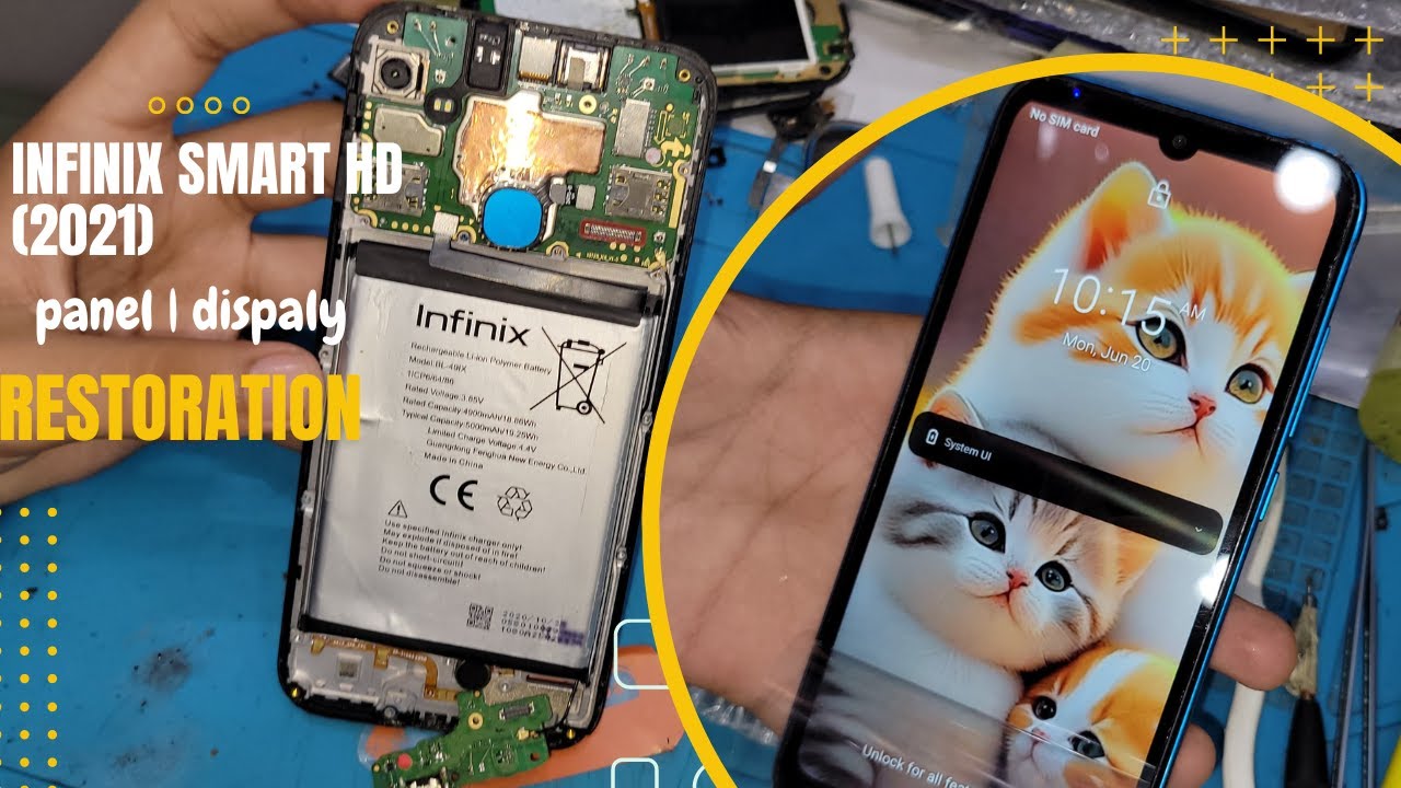 Unbelievable Fix- How To Repair a CRACKED Screen On the Infinix Smart ...