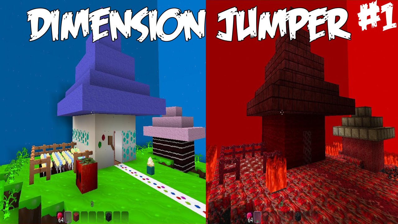 HYPPYJÄ ULOTTUVUUKSIEN VÄLILLÄ /w J0P - Pelataan Dimension Jumper ...